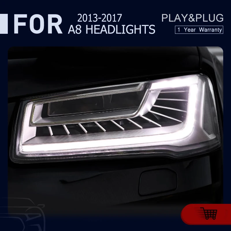 Audi A8 Headlight Upgrades