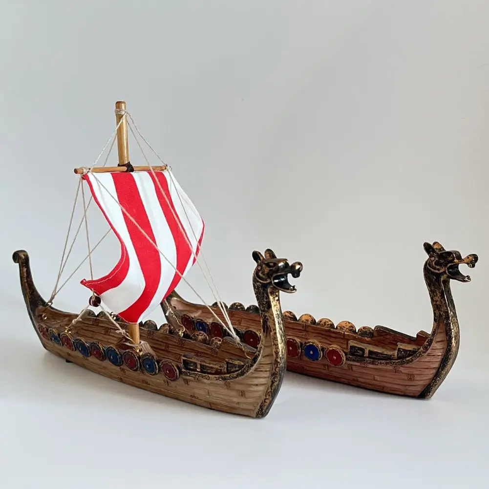 Uniek-Geschenk-Zeilschip-Model-Traditionele-Chinese-Drakenkop-Zeilboot ...