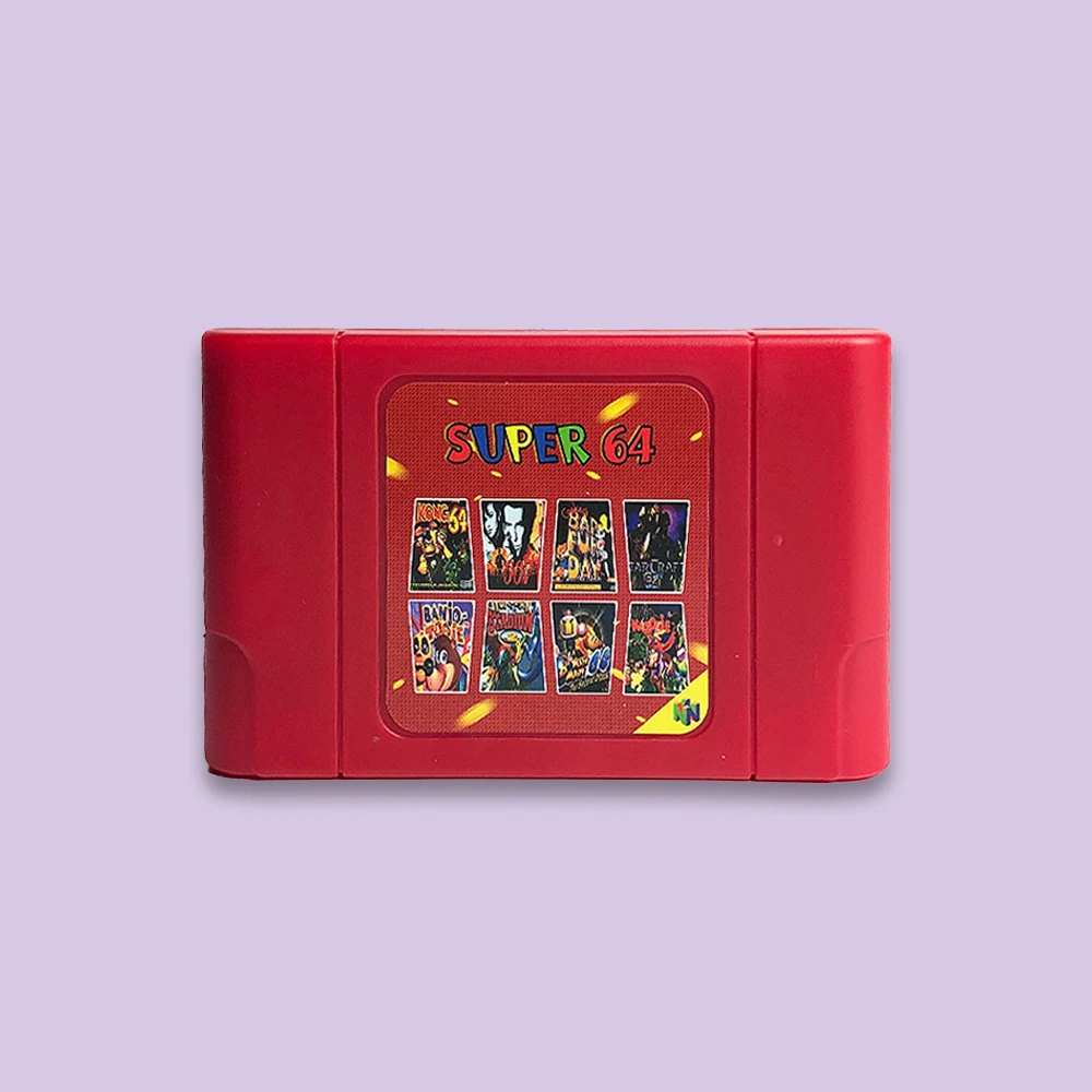 Super-64-Retro-Game-Card-340-in-1-Game-N64-Cartridge-for-N64-Video-Game ...