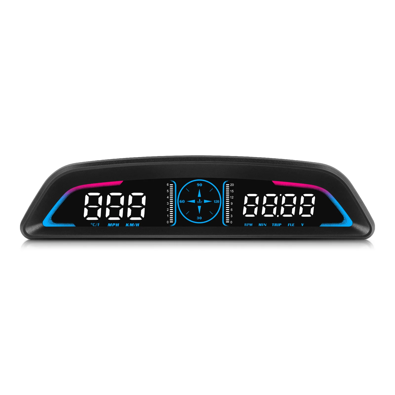 B3-HUD-Car-Head-Up-Display-Digital-Speedometer-Gauge-MPH-Km-h-Voltage ...