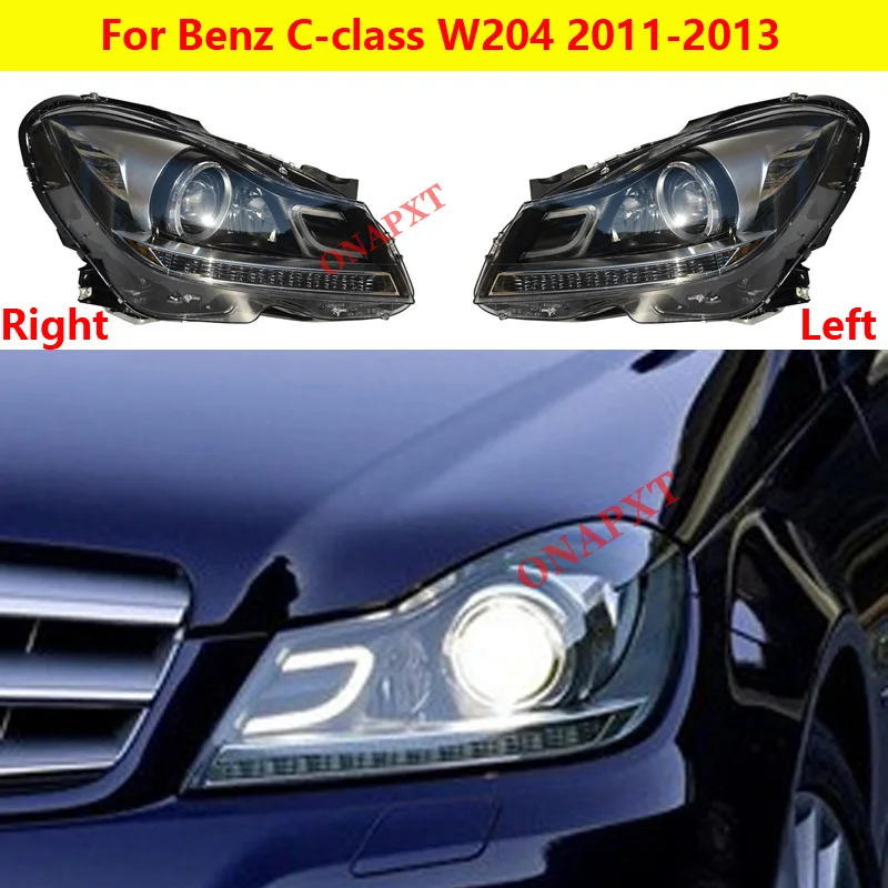 Head Lamp Turn Signal Flashlight Car Front LED Headlight Assembly ...