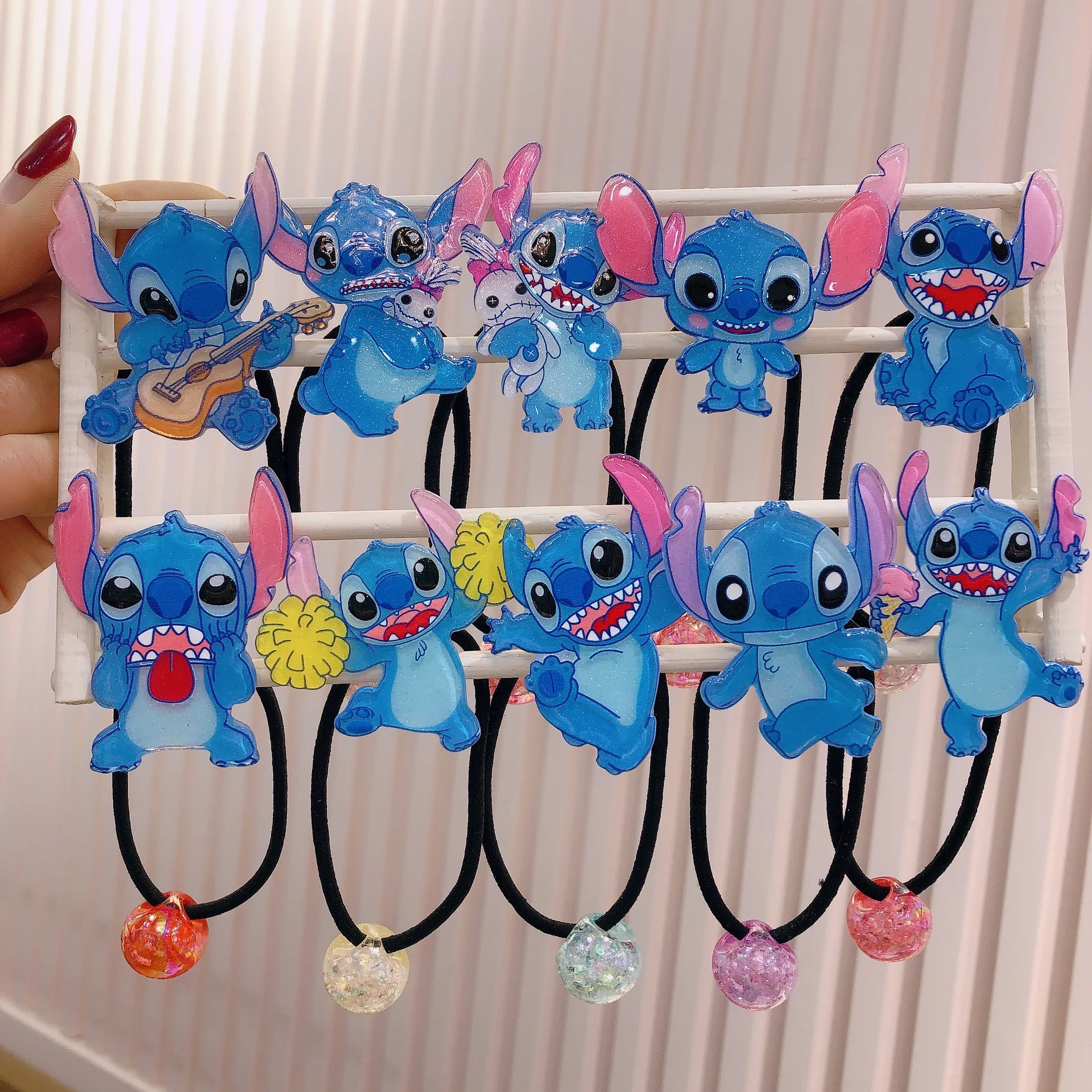 Disney-bandas para el pelo de Lilo & Stitch para niña, accesorios para ...