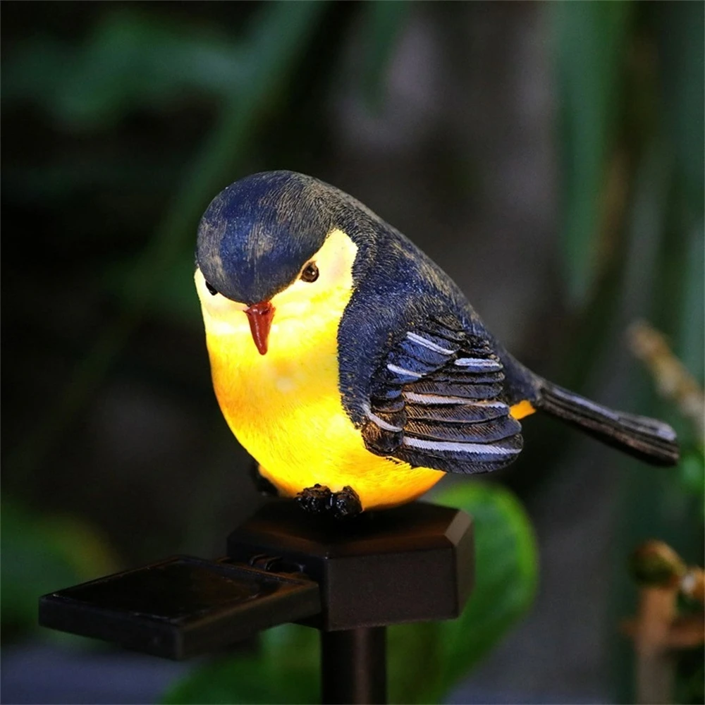 Solar-Outdoor-Resin-Bird-Light-LED-Courtyard-Ground-Insertion-Lawn ...