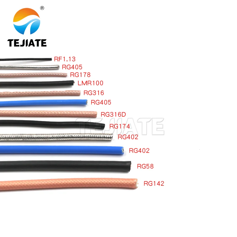 1M-RG178-RG174-LMR100-RG316-RG316D-RG58-RG142-RG405-RG402-RF-coaxial ...