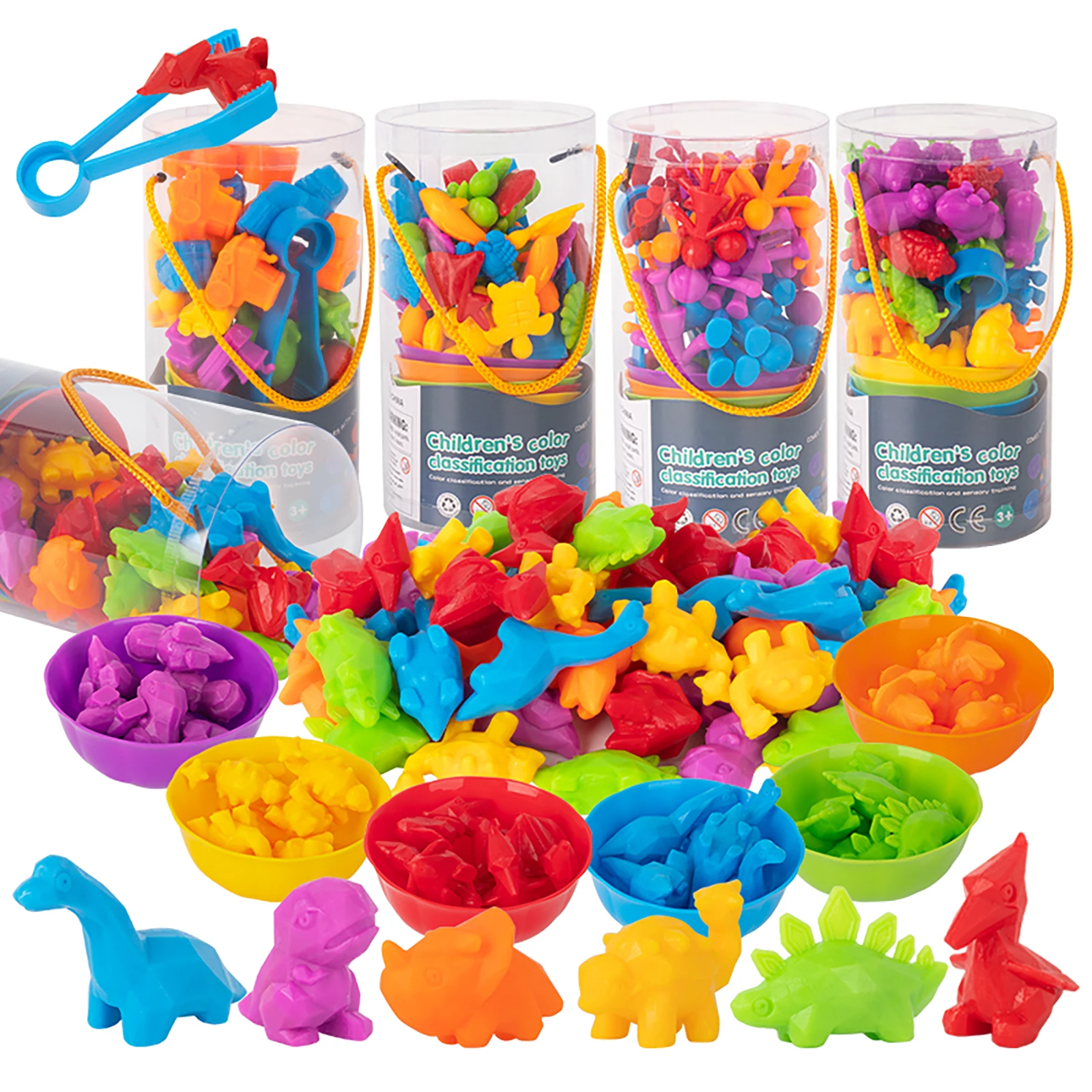 Counting-Animal-Models-Paired-With-Classification-Bowl-Sets-To-Learn ...