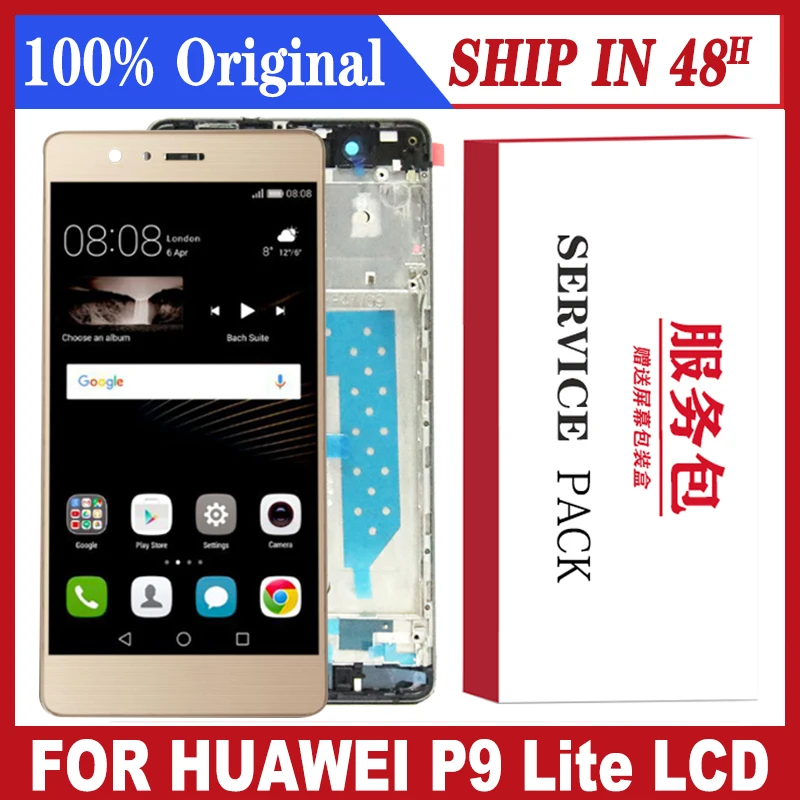 Original 5.2'' Display Replacement for Huawei P9 Lite LCD Touch Screen ...