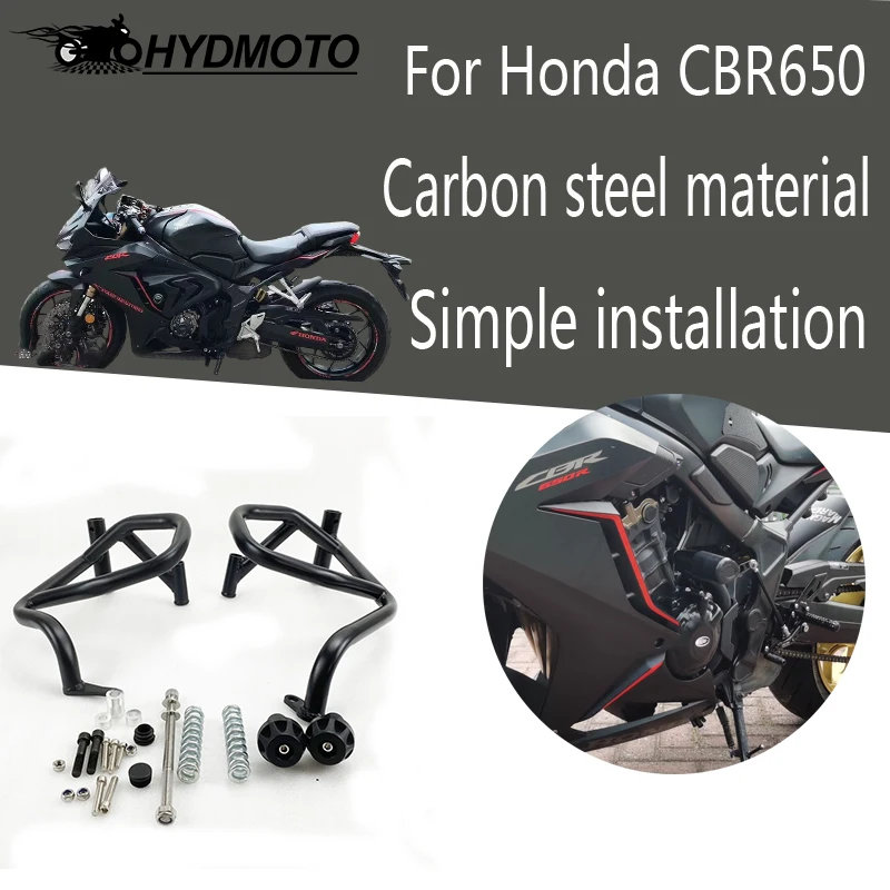 For-HONDA-CB500X-cbr650-2019-2022-Motorcycle-Upper-Lower-Crash-Bar ...