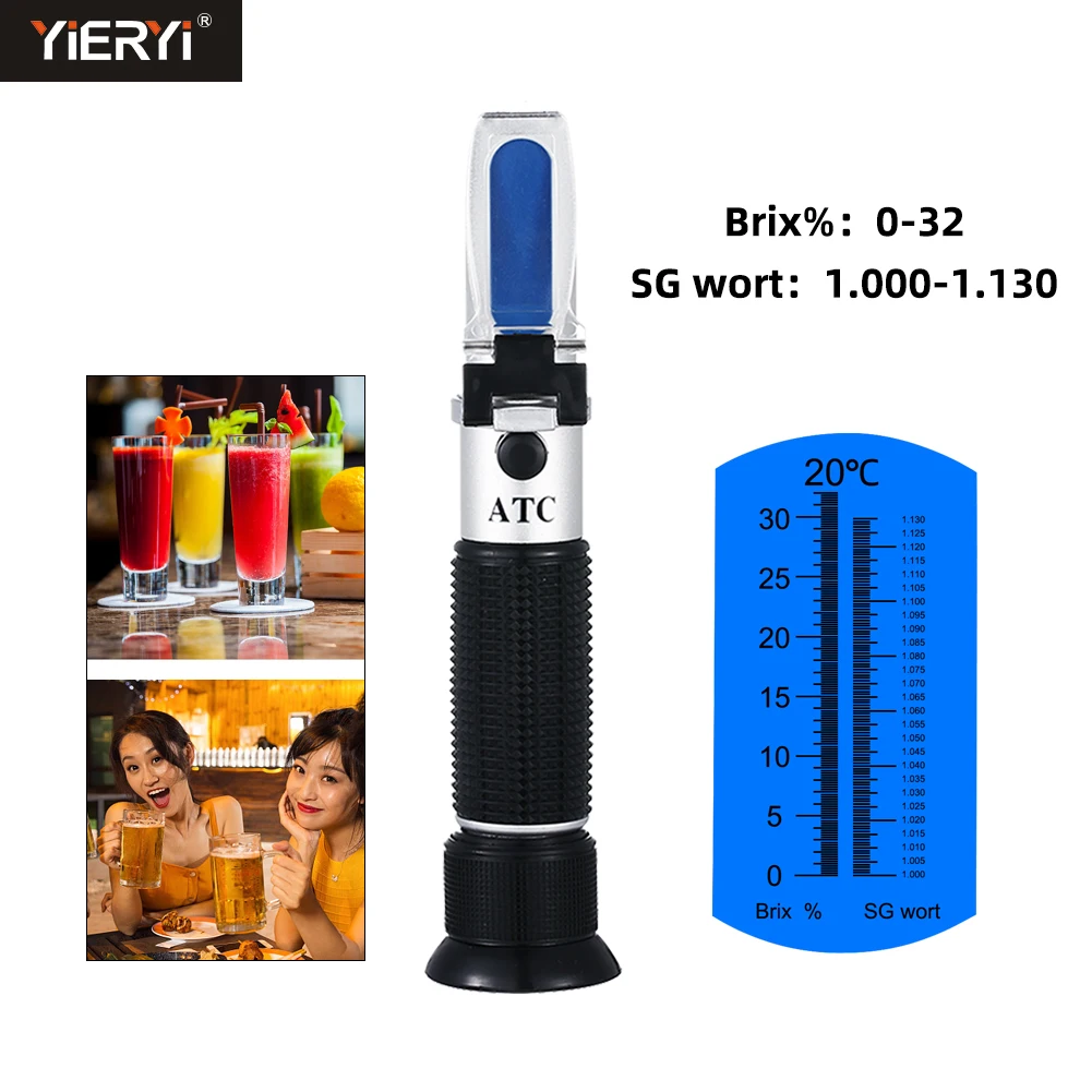 Brix Refractometer Used | Refractometer Beer Brix Gravity ...
