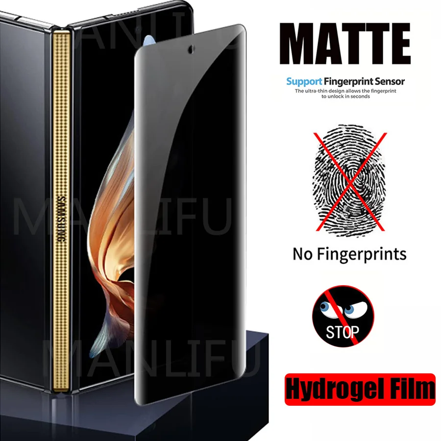 Matte-Privacy-Screen-Protector-for-Samsung-Galaxy-Z-Fold-5-4-Fold-3 ...