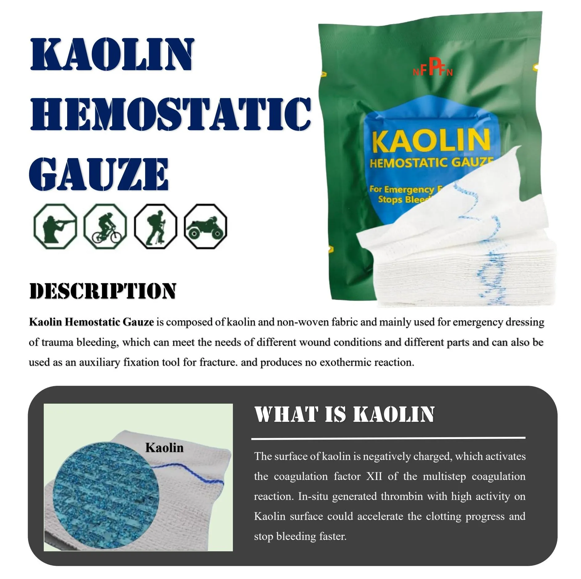 TCCC-Tactical-Kaolin-Hemostatic-Gauze-Emergency-Outdoor-Binding-Fixed ...