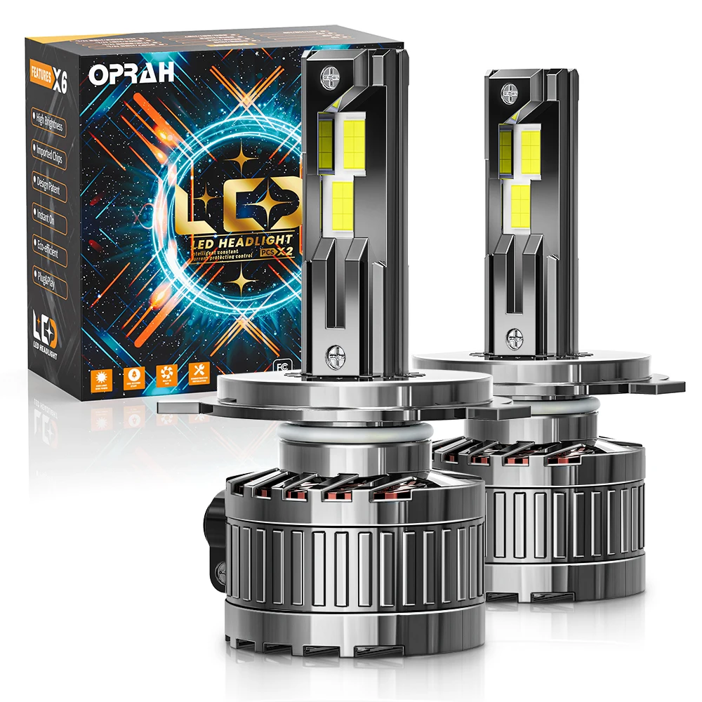 Oprah-2pcs-High-Power-150W-LED-For-Car-H7-H4-Headlight-Bulbs-H11-H8-H1 ...