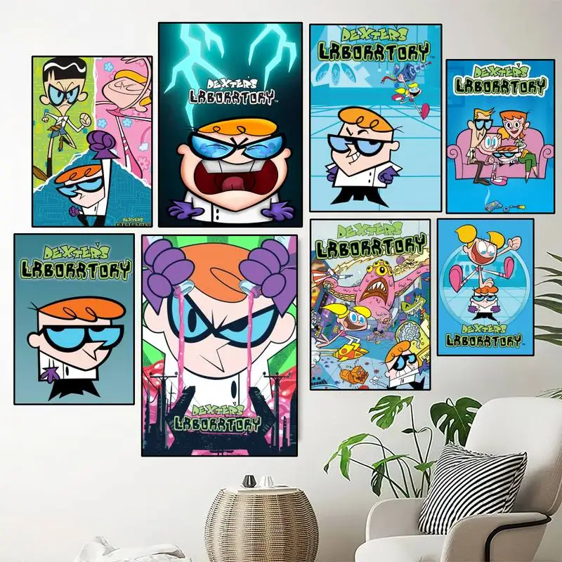 Cartoon-D-Dexters-L-Laboratory-POSTER-Prints-Wall-Painting-Bedroom ...