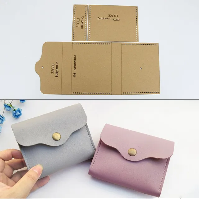 Patrones De Carteras De Papel Para Imprimir Patrón Billetera Cartos