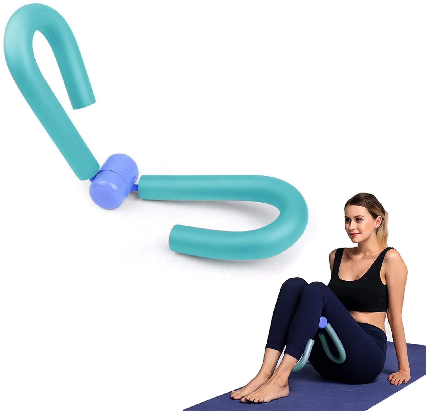 Thigh-Master-Portable-Workout-Equipment-for-Inner-Thighs-Toner-Trainer ...