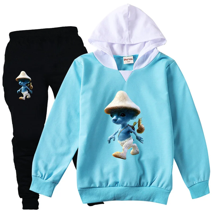 Smurf-Cat-Costume-Kids-Shailushai-Clothes-Junior-Boys-Hooded ...