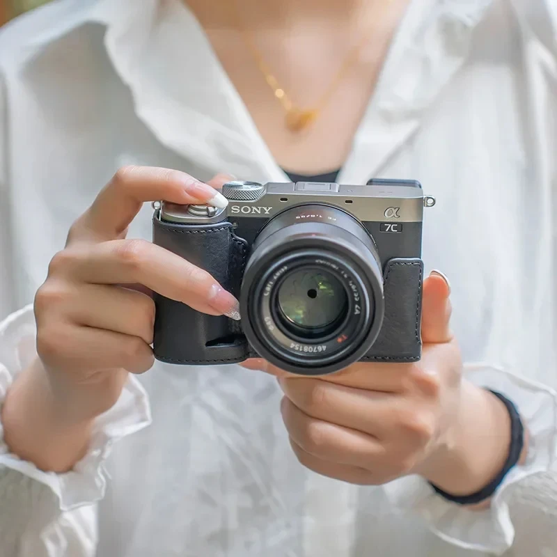 A7c2-Genuine-Leather-Camera-case-leather-Photo-digital-Camera-Bag ...