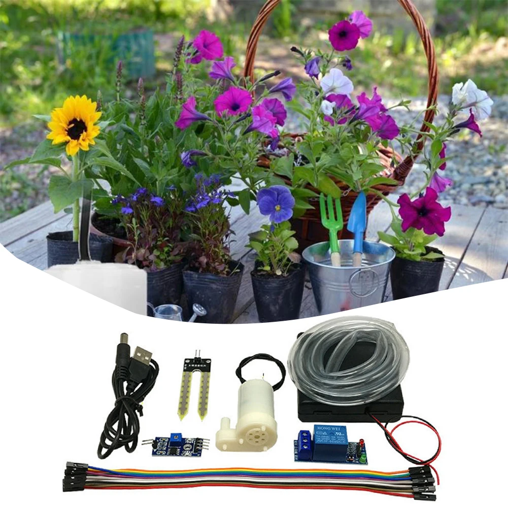 Automatic Watering Kit Soil Moisture Sensor Automatic Irrigation Module ...