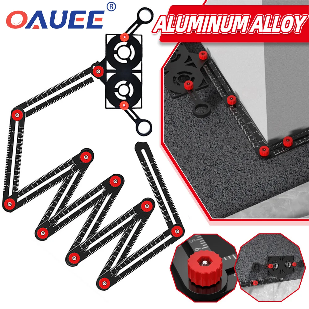 Aluminum-Alloy-Multi-Angle-Ruler-Finder-Measure-Ruler-Woodworking ...