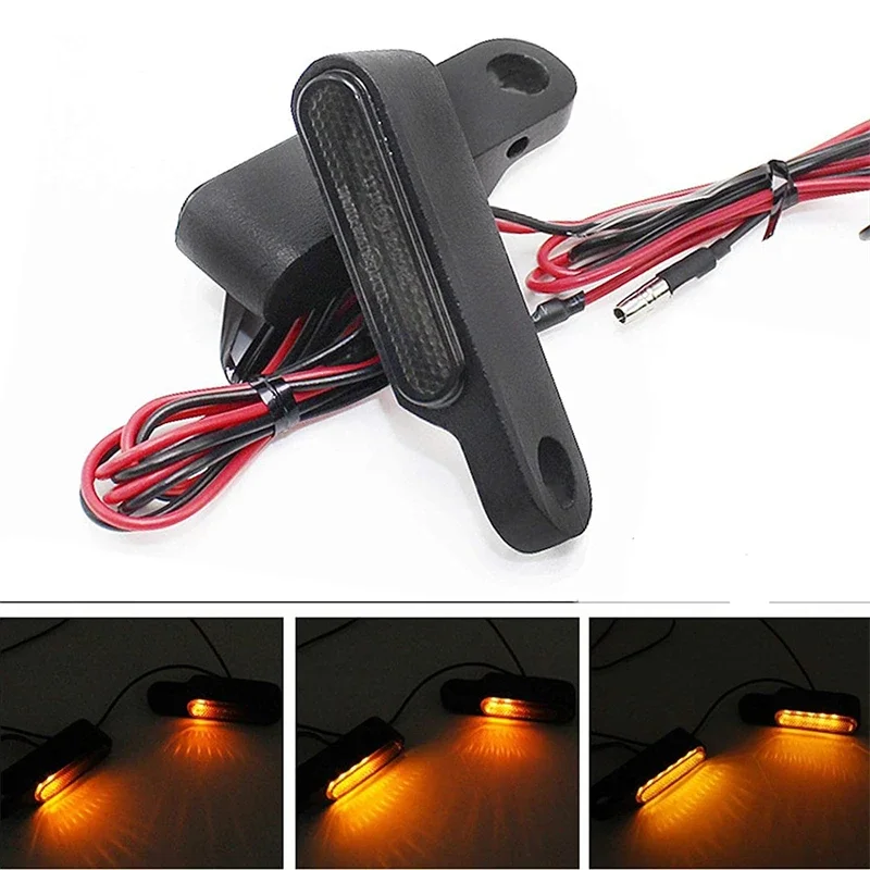 Manillar-Led-motocicleta-intermitente-mbar-Mini-agua-corriente-12V-IP68 ...