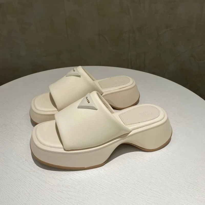 Women Platform Wedge Slipper Outdoor Home Slides Shoes Woman Fashion ...