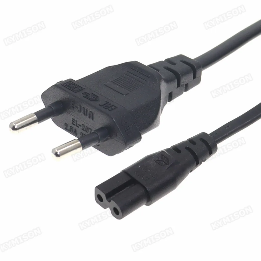 UE-Schuko-CEE7-16-enchufe-a-2-ranuras-polarizadas-figura-8-adaptador-de ...