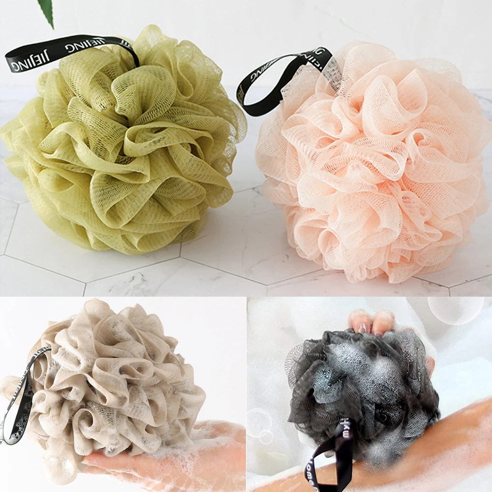 Soft-Mesh-Bath-Sponge-Balls-Body-Cleaner-Exfoliating-Scrubbers-Bath ...