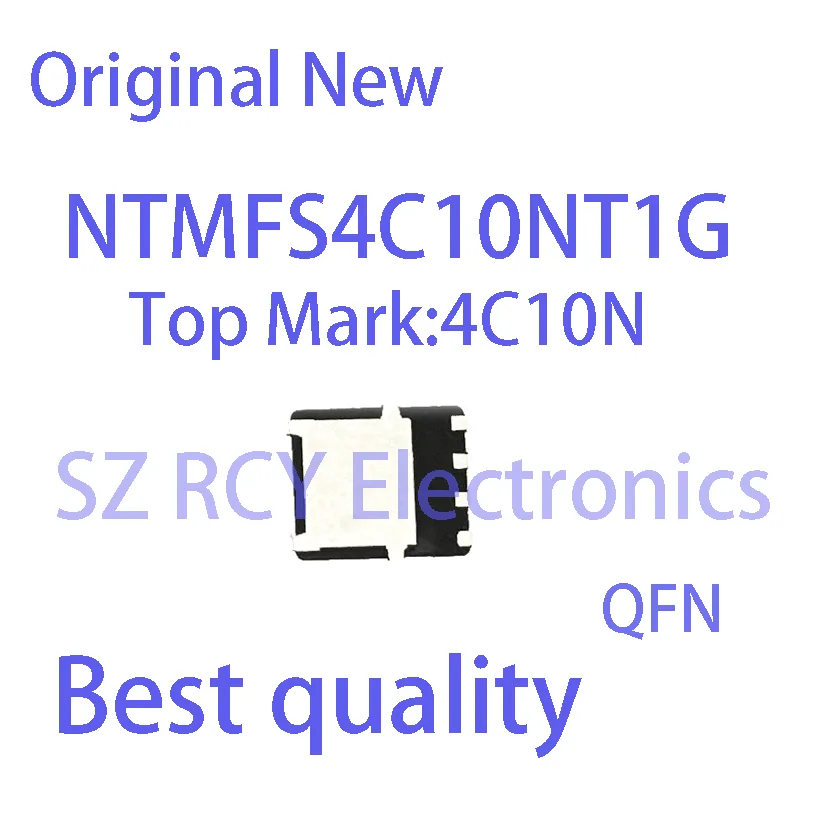 (10-100 PCS)NEW NTMFS4C10NT1G NTMFS4C10N Top Mark 4C10N QFN MOSFET IC ...
