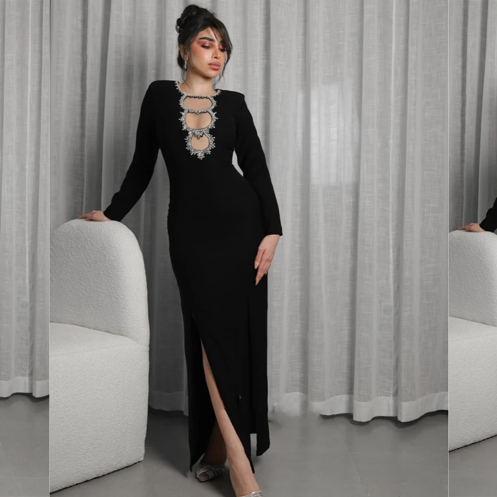 Customized-S-Beading-Beach-A-line-O-Neck-Bespoke-Occasion-Gown-Midi ...