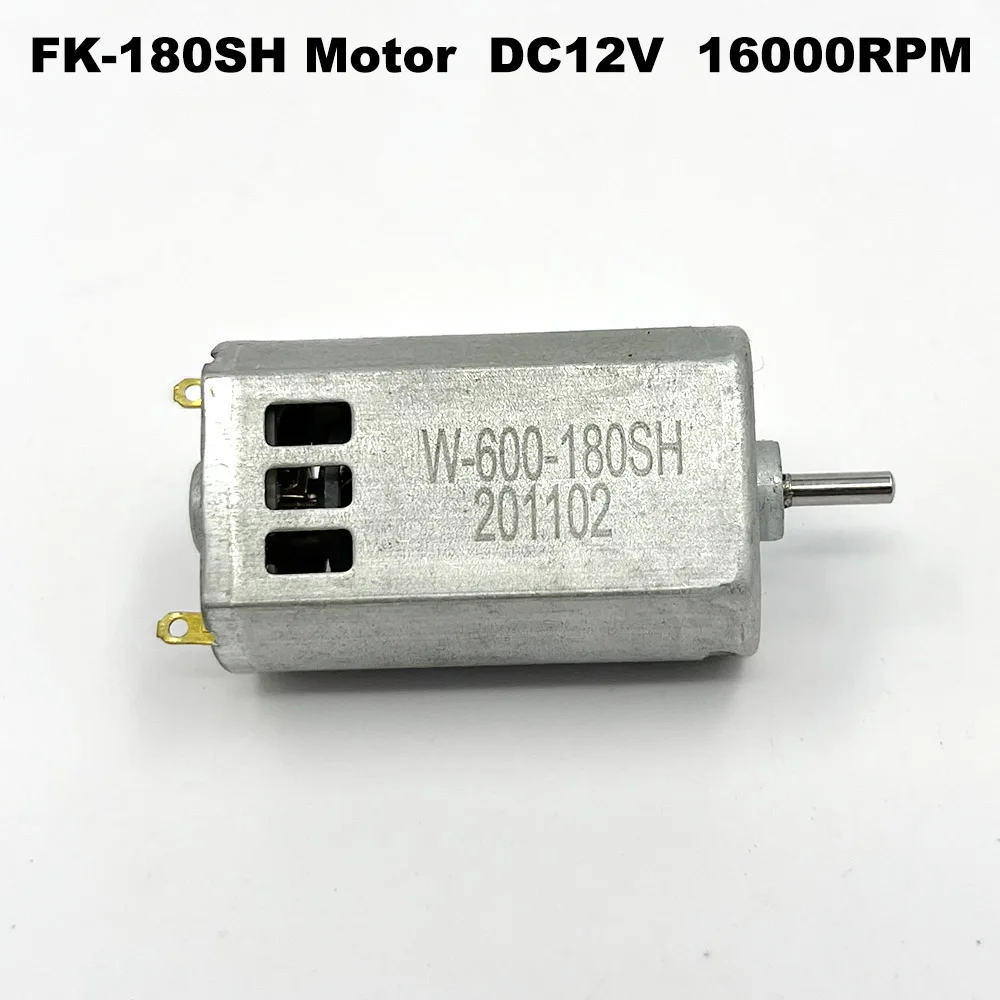 FK-180SH DC 6V 9V 12V Micro Mini 180 Electric Motor High Speed Cooling ...