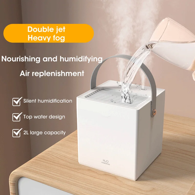 2L-Home-Air-Humidifier-Aroma-Portable-Mist-Maker-Fogger-Diffuser-Air ...