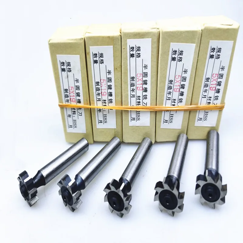 1pcs-Half-round-keyway-milling-cutter-HSS-straight-shank-T-slot-cutter ...