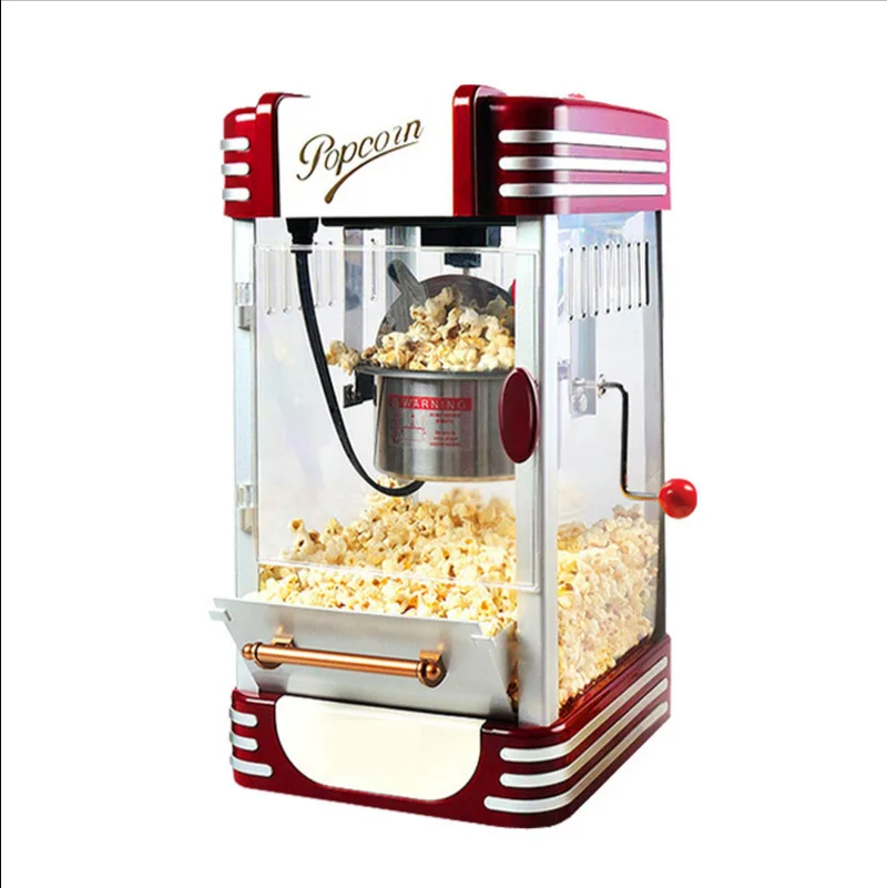 Commercial Automatic Popcorn Machine 330W High Power High Burst Rate ...