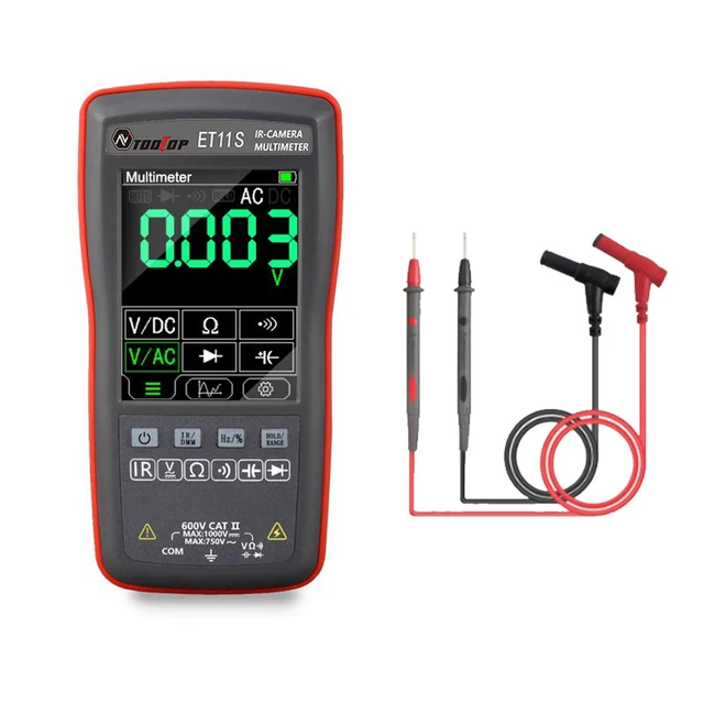 2In1 Thermal Camera Multimeter ET12S ET11S 6000 Count Touch Screen ...