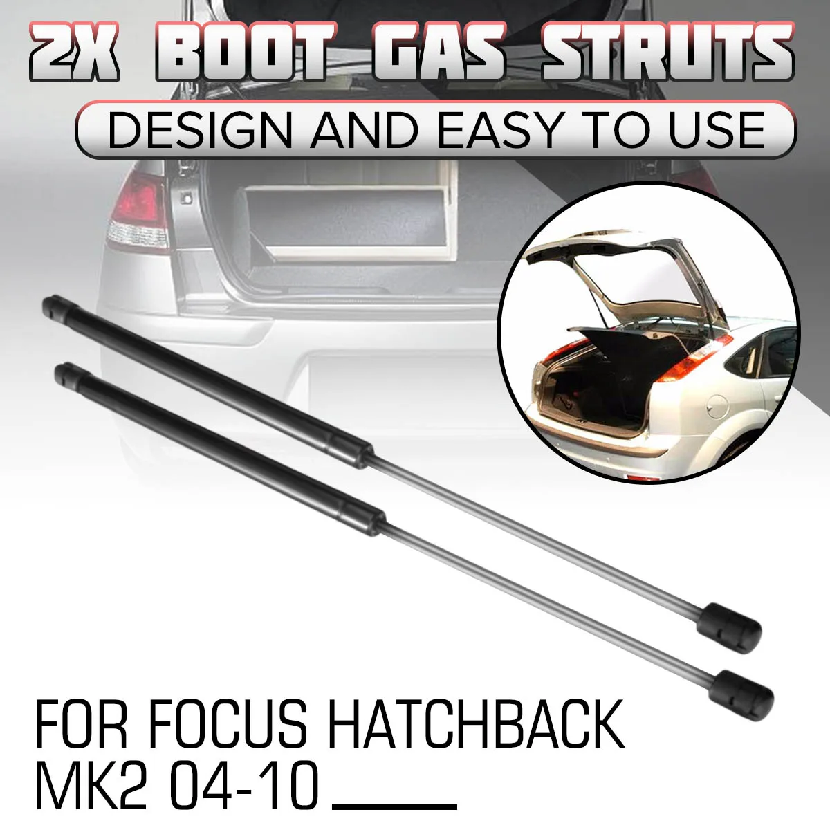 2pcs-Tailgate-Boot-Gas-Struts-Gas-Spring-for-Ford-Focus-Mk2-Hatchback ...