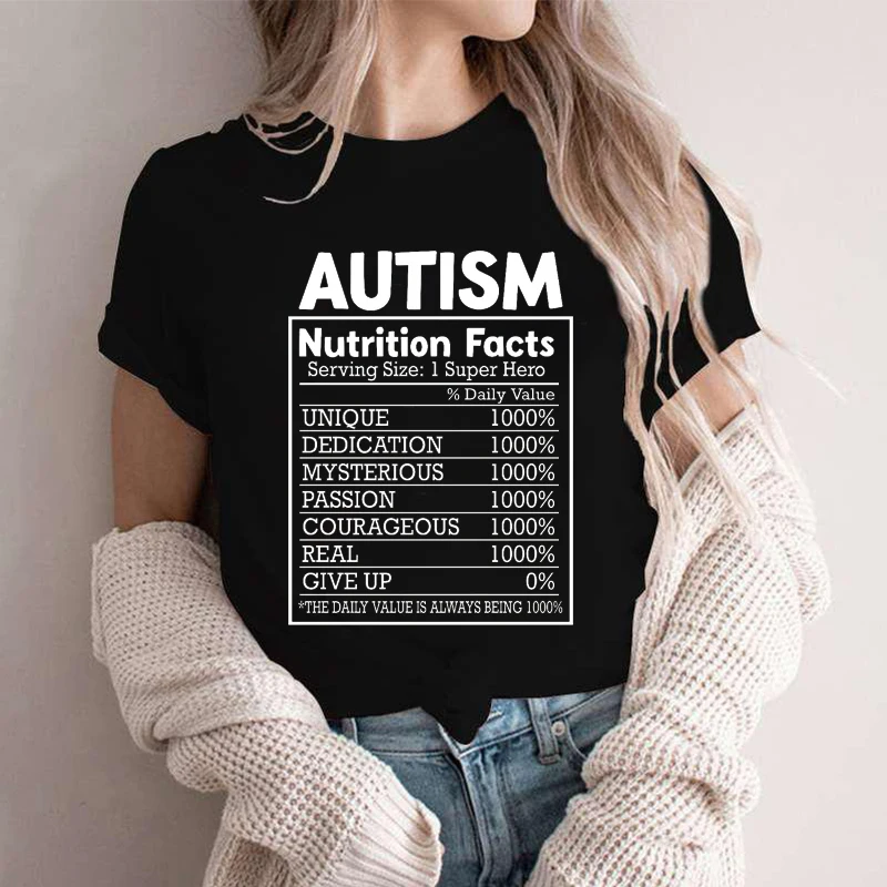 Autism-Nutrition-Shirt-for-Women-Autism-Awareness-Month-Tshirts ...