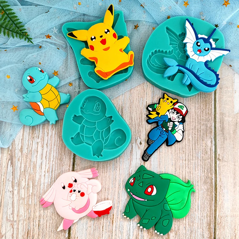 Pokemon-Mold-Pikachu-Fondant-Cake-Chocolate-Biscuit-Baking-Silicone ...