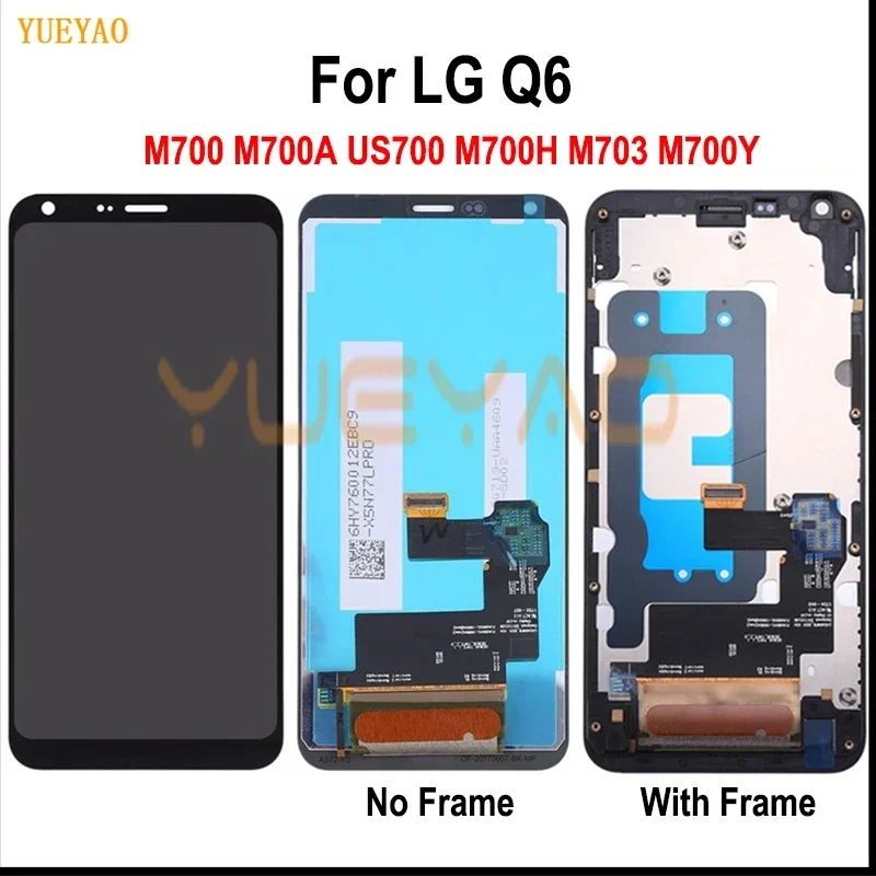 For-LG-Q6-LCD-Display-Touch-Screen-Digitizer-Assembly-For-LG-Q6-LCD ...