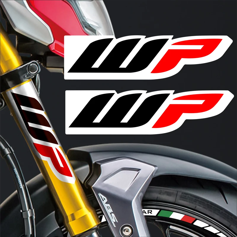 Wp-Suspension-Sticker-Motorcycle-Accessories-Shock-Absorber-Decals ...