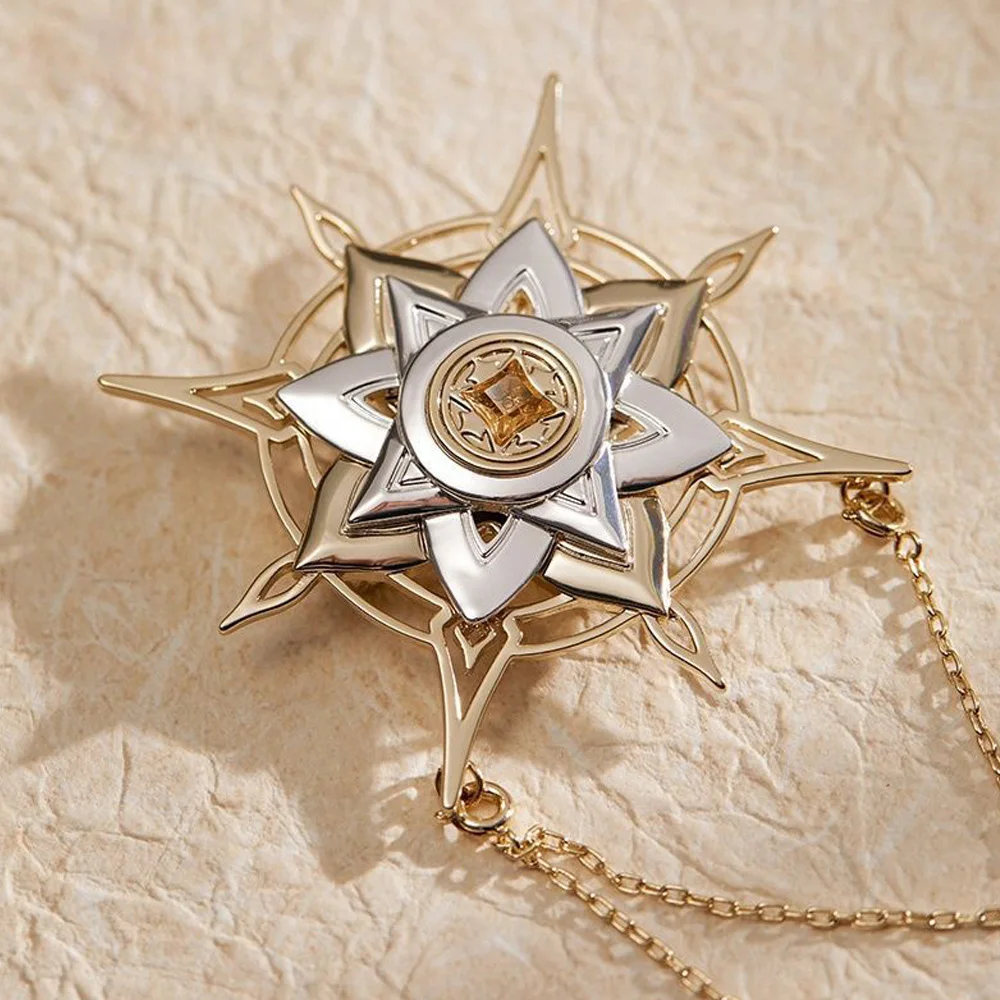 Albedo Brooch Cosplay Game Theme Metal Badge Pin Anime Party ...