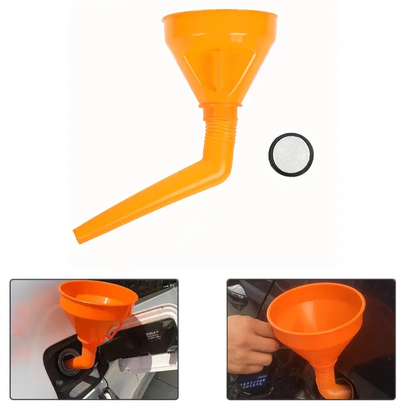 1pcs Large caliber refueling funnel for household cars, designed for ...