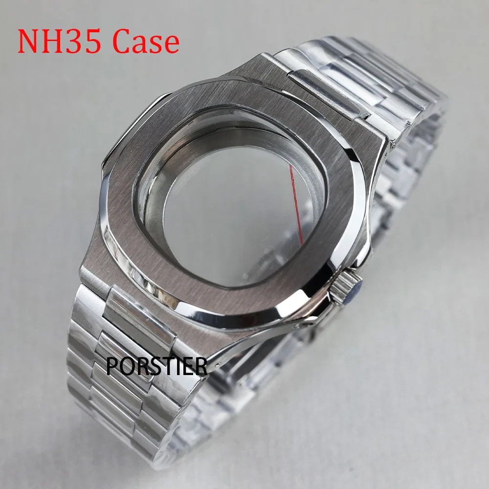 40mm-Watch-Cases-Square-316L-Steet-Sapphire-Glass-For-Modified-Nautilus-Seiko-nh34-Nh35-Nh36 ...