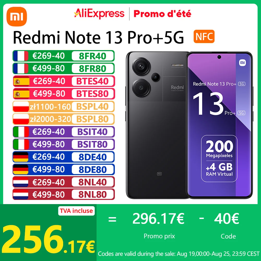 Xiaomi-Redmi-Note-13-Pro-Plus-5G-Smartphones-NFC-photo-200MP-with-Be ...