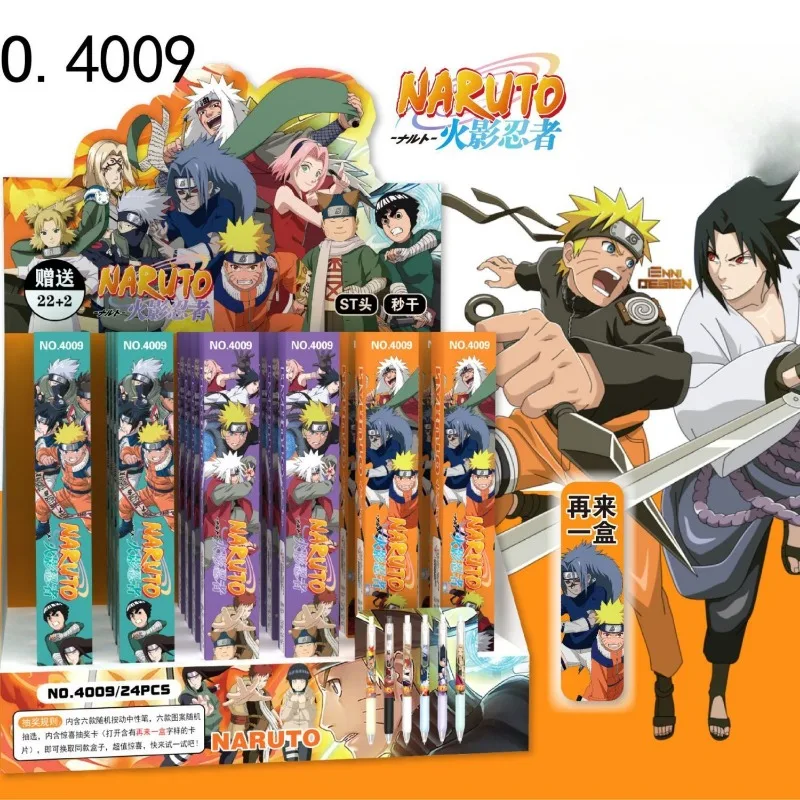 Naruto-New-Press-Pen-for-School-Students-Quick-Drying-Neutral-Pen-0-5mm ...