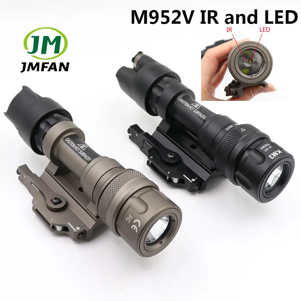 M952V-IR-Scout-Tactical-Weapon-Light-LED-White-Light-Output-Waterproof ...
