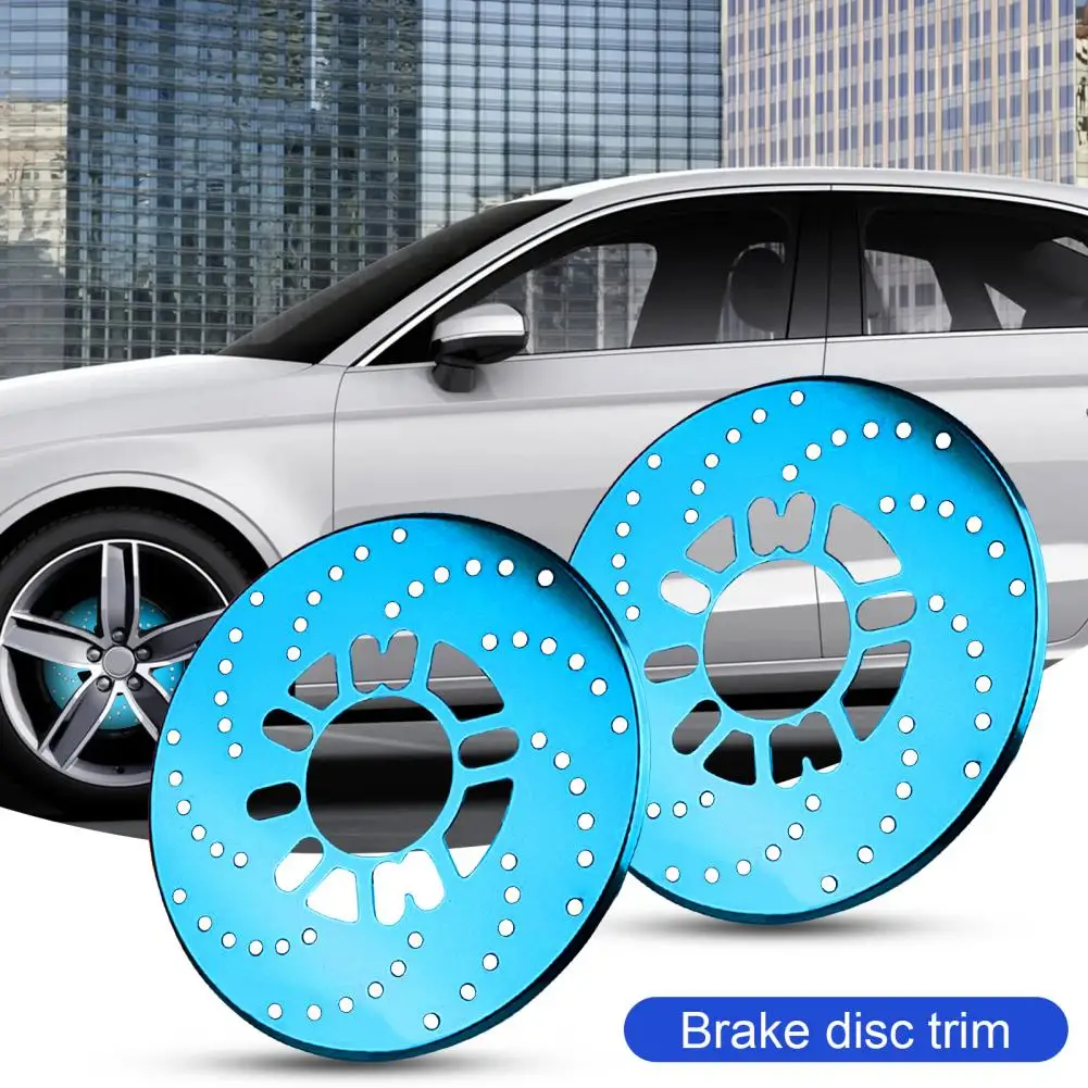 2Pcs-Disc-Brake-Rotor-Hollow-out-Decorative-Bright-colored-14-inch ...
