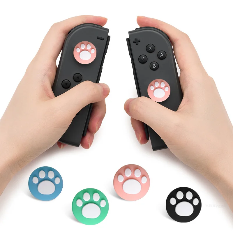 4PCS-Replacement-Silicone-Thumbsticks-Switch-Joy-Con-Joystick-Cap ...