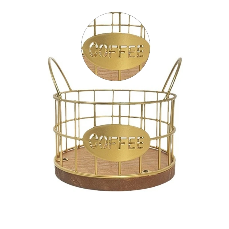 H55A-Stylish-Coffee-Pods-Basket-Coffee-Storage-Basket-Kitchen ...
