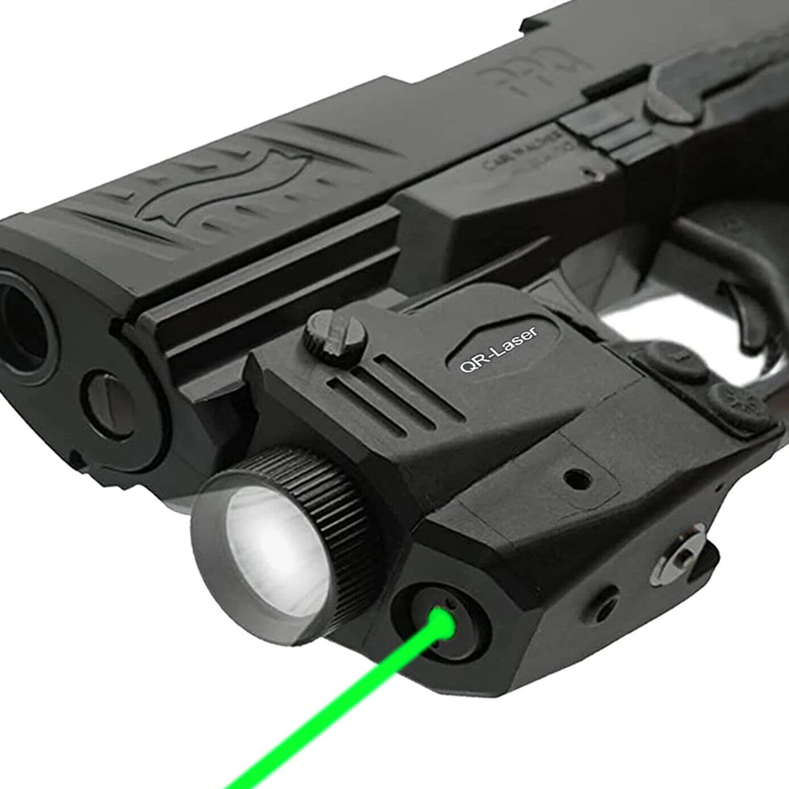 Gr-nes-Laser-visier-500Lumen-Licht-Airsoft-Pistole-Pistole-wiederauf ...