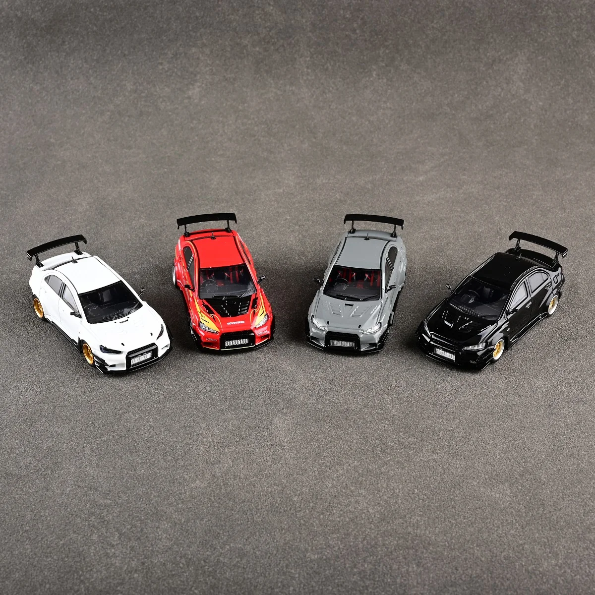 CM Model 1/64 Lancer Evolution EVO X Model Car JDM Diecast Supercar ...