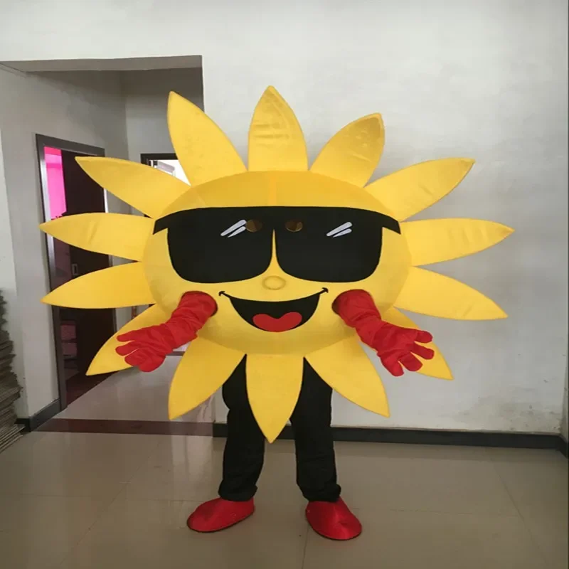 Cosplay-Summer-Beach-Sunshine-Cool-Joyful-Sunglasses-Sun-Mascot-Costume ...